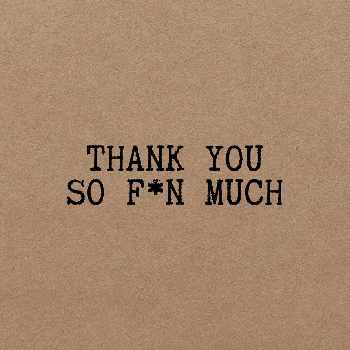Sarcastic Thank You Cards – Witty Gratitude with Style – HeresYourFnCard